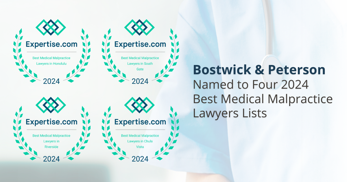 Bostwick & Associates Named to Four 2024 Best Medical Malpractice ...
